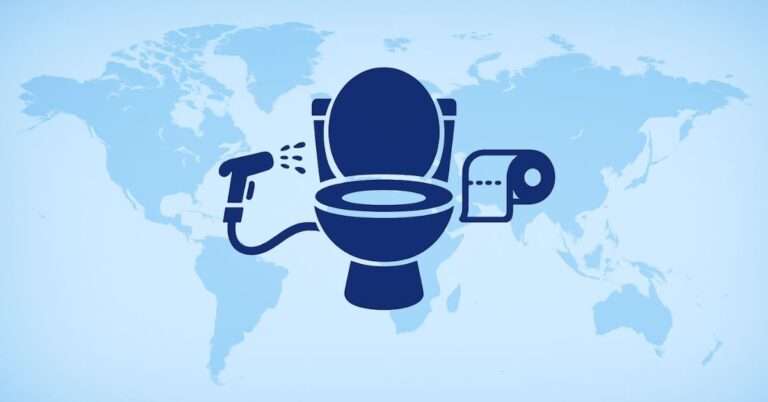 Toilet Hygiene Methods by Country 2026 - WORLDOSTATS